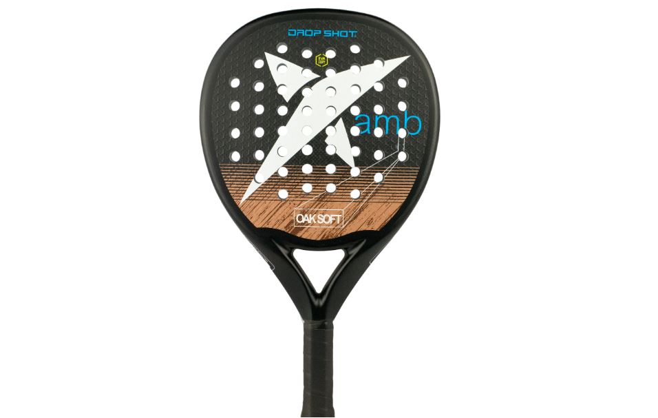 Shop Oak Soft Padel Racket From Drop Shot Online - GO SPORT QATAR